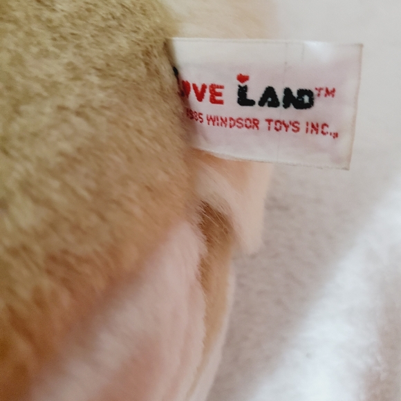 love land by windsor | Toys | Vintage Windsor Love Land Bunny Stuffy ...